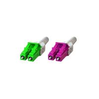 China 125μm Fiber Diameter LC Fiber Optic Connector Assembly Uniboot For Data Center for sale