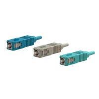 China 0.9mm Fiber Optic SC Connector Low Insertion Loss And High Precision Alignment for sale