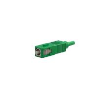China 0.9mm Om3 SC Fiber Optic Connector High Performance For Networking Systems for sale