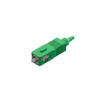 China 0.9mm Om3 SC Fiber Optic Connector High Performance For Networking Systems for sale