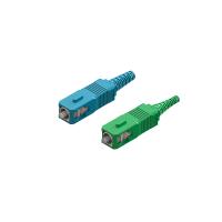 China Single Mode SC Fiber Optic Connector Short Boot For Fiber Optic Patch Cord for sale