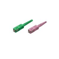 China General Housing SC Fiber Optic Connector Long Boot Topic Fiber Connector Kits for sale