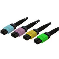 China Flexible MPO Fiber Optic Connector 3.0 60mm 16 Cores For Parallel Optical Transmission for sale