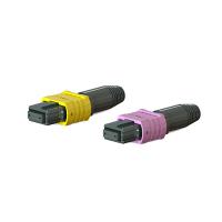 China High Density MPO Fiber Optic Connector For Fiber Transmission Network Mini 43mm for sale
