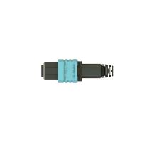 China 43mm 16 Cores Mini MPO Fiber Optic Connector For Pigtail Fiber With Ceramic Ferrule for sale