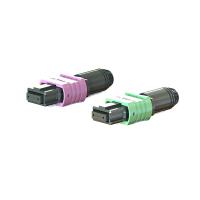 China Availablity of Pre-Assembled One-Piece or Connector Kits MPO Fiber Connector for Fiber Optic Patch Cord for sale