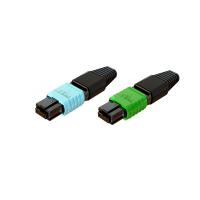 China Male Female MPO Fiber Termination 12 16 24 Cores With High Precision Mold Design for sale
