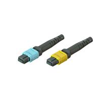 China Quick Connect MPO Fiber Optic Connector 3.5 60mm 12 16 24 Cores With APC UPC for sale