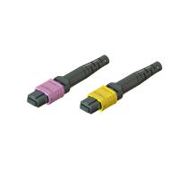 China Effortless MPO Fiber Connector 3.5mm 12/16/24 Cores for Data Centers and Enterprise Networks for sale