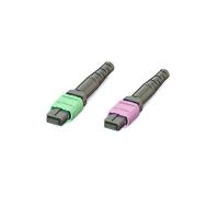 China MPO Pigtail Fiber Connector Supports 40G / 100G / 400G Networks for sale