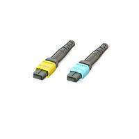 China Suitable for Patch Cords and Pigtails MPO Fiber Connector for Various Applications for sale