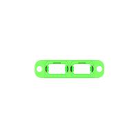 China MPO Fiber Optic Adapter Plastic Duplex High Precision With Flange Fiber Adapter for sale