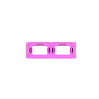 China MPO Duplex Fiber Optic Adapter Female To Female High Temperature Resistant for sale