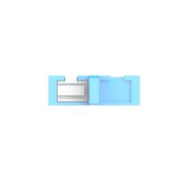 China Flange SC Fiber Optic Adapter Panel With Black Blue Green And Aqua Color Options for sale