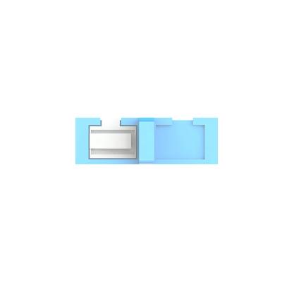China Flange SC Fiber Optic Adapter Panel With Black Blue Green And Aqua Color Options for sale