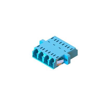 China D4 Adapter fiber optic LC type with flange in multi colors and good wearability for sale