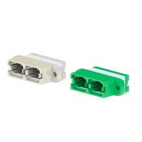 China High Precision Duplex MPO Fiber Optic Adapter flange For Optical Distribution Frame for sale