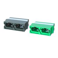 China Flangeless MPO Fiber Optic Adapter High Speed End To End Connectivity for sale