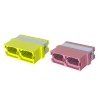China High Precision Duplex MPO Fiber Optic Adapter For Fiber  Connection Component for sale