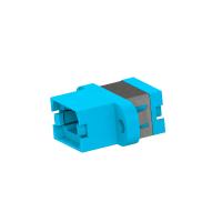 China Male To Female Plastic Fiber Optic Adapters MPO Simplex Fiber Channel for sale