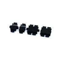 China MPO Adapter Black Color Simplex Duplex And Quad Version MTP Coupler With Flange for sale
