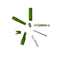 China E2000 Single Mode Fiber Optic  Connector with Customizable Blue Green Boot and Ceramic Ferrule in Different Colors for sale
