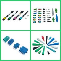 China LC Connector Adapter Terminal Ejector Kit Fibre Optic Connector PEI PBT Materials for sale