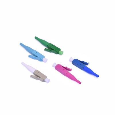 China 0.9mm LC pC Connector All Plastic In PEI Simplex Duplex For FTTH In Low Loss for sale