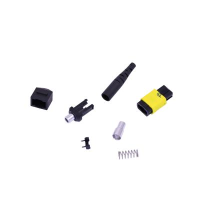 China MTP MPO Connector Kits Male/Female With MT Ferrule Push-Pull Kind Fiber optic adapter for sale