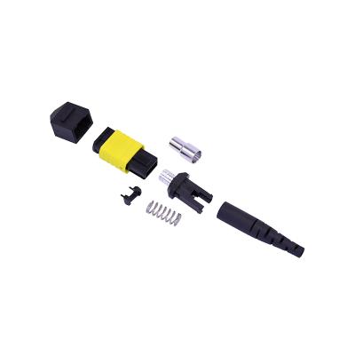 China MPO 2.0mm Fiber Optic Connector Kits Male/female MTP 12/24 Core Ferrule Fiber for sale