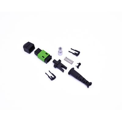 China MTP Connector Kits Push Pull MPO 3.0mm boot Fiber Optic Attenuator multi Mode for sale