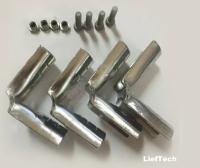 China simple structure Chrome Plated Pipe Connectors Steel Tubing Fittings for 28mm pipe for sale