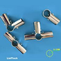 China 90 degree Chrome Plated Pipe Connectors High Corrosion Resistance for sale