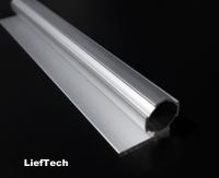 China Anozied Aluminium Alloy Pipe L Shape Retain Edge Standard Length 4000mm for sale
