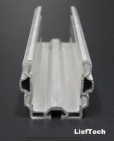 China 6063 T5 Aluminium Extrusion Profiles OD 28mm 60x55 Aluminum Lean Pipe for sale
