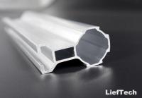 China T shape groove Aluminium Alloy Pipe Grooved Aluminum Pipe OD 28mm for sale