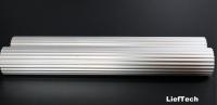 China Thickness 1.2mm Aluminium Alloy Pipe Roller Shaft Corrugated Aluminum Tube for sale