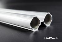 China 6063-T5 Alloy Aluminum Lean Pipe Double Connection Easy assembly for sale