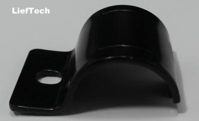 China Steel 28mm Metal Pipe Connectors Lean Tube Bracket Flat Fixed Joint Light Weight for sale