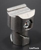China 6063T5 Aluminium Pipe Connectors Screw Connection Pipe Tee Joint for sale