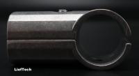 China Die Casting Aluminum Alloy Lean Pipe Connector OEM T Shape Pipe Joint for sale