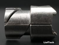 China karakuri system Tees Pipe Fittings 6063 T5 raw material aluminum alloy for sale