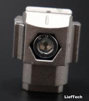 China 6063 T5 aluminum alloy Metal Pipe T Joint Easy assembly recyclable material for sale
