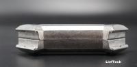 China Lean Tube Aluminium Pipe Connectors Aluminum Pipe Joint Square for sale