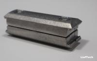 China 28 Series Aluminium Pipe Connectors Fittings Silver High Durability for sale