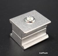 China 28mm Aluminum Pipe Fittings Parallel Joint Die Casting International Standards for sale