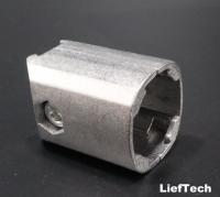 China Square Alloy Aluminum T Joint T3-T8 For 28mm Aluminium Pipe for sale