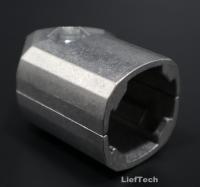 China Lief Technology Lean Pipe Connector 45 Degree Joint 0.058kg/pcs for sale
