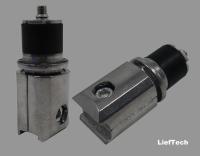 China 6063T5 aluminum alloy rotatable pipe clamp aluminum connector for karakuri system for sale