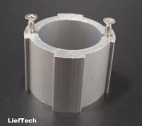 China Straight rotatable sliding sleeve movable accessory light weight aluminum alloy accessory for sale